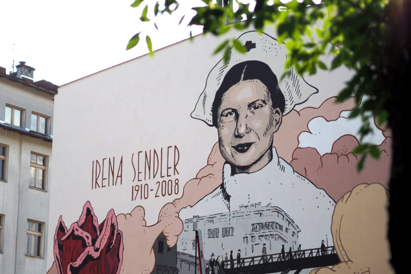 A mural dedicated to Irena Sendler to be unveiled in Rzeszów | Polscy ...
