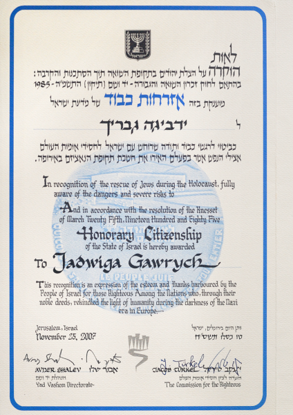 The story of the Gawrych family | Polscy Sprawiedliwi